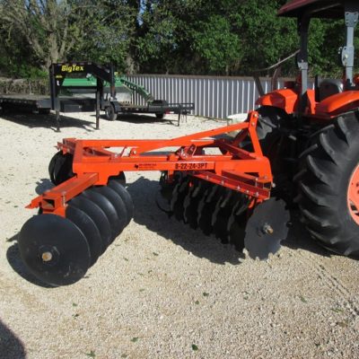 Disk Plows 3pt Tandem Disk Plow #8-22-24-3PT | Dan's Equipment Sales