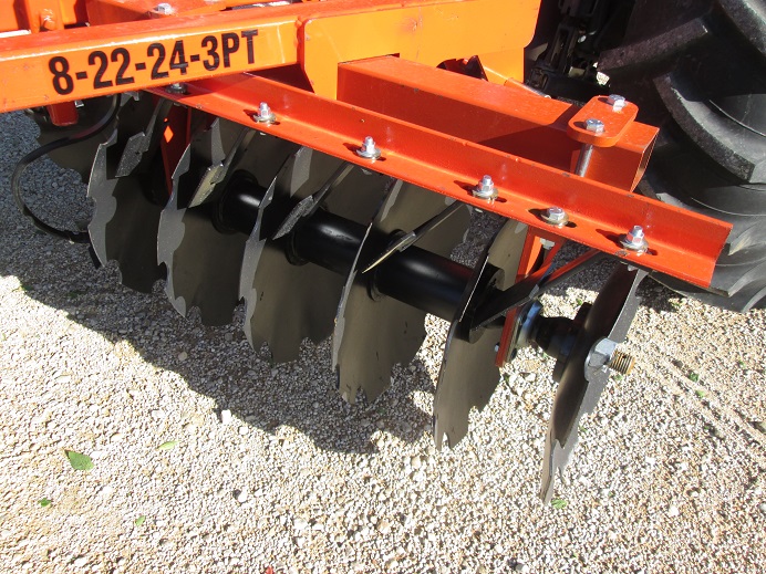 Disk Plows 3pt Tandem Disk Plow #8-22-24-3PT | Dan's Equipment Sales